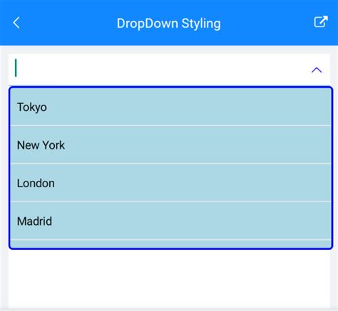 xamarin combobox documentation styling telerik ui for xamarin