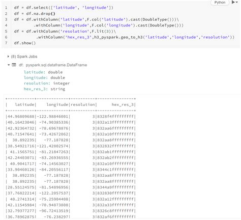 typeerror must be real number not nonetype when using h3 pyspark