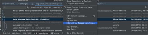 intellij idea git how to revert a merge stack overflow