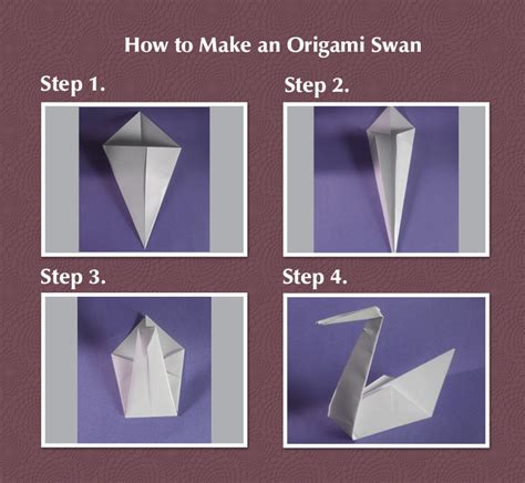 Origami Ideas How To Make Origami Swan Easy Step By Step