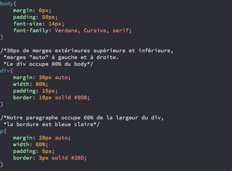 centrer horizontalement un élément html grâce au css