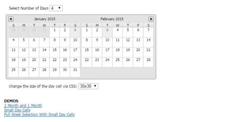 30 best free calendar and datepicker jquery plugins