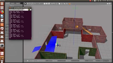 g robot ros gazebo rviz running python youtube