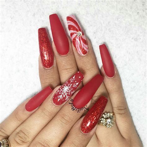 Pin By Sorella Paper Design On Nail Designs ♡ Red Acrylic Nails Red