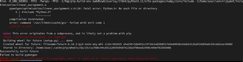 can t install on python 3 11 · issue 2849 · materialsproject pymatgen