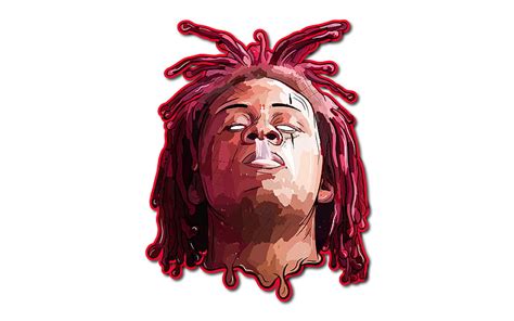 Trippie Redd Minimalsim American Rapper Music Stars Fan Art