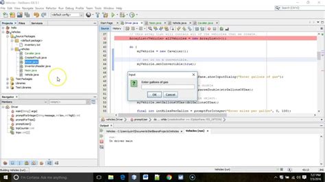 extending a class in java netbeans override method youtube