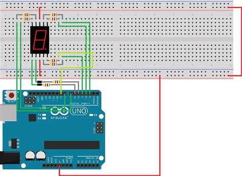 create a 7 segment display arduino project hub