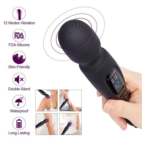 Multispeed Magic Wand Vibrator 12 Speeds Lusty Age
