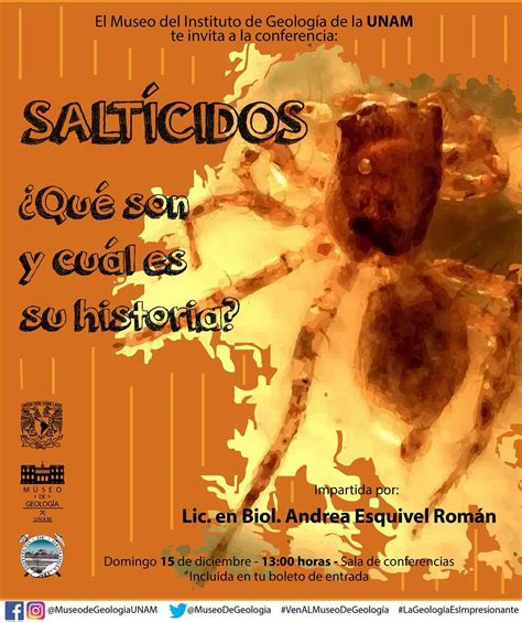 Conferencia Saltícidos ¿qué Son Y Cuál Es Su Historia Instituto De