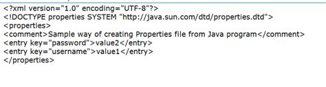how to create and modify properties file form java program in text and
