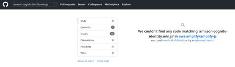 aws cognito js example no react vue angular etc