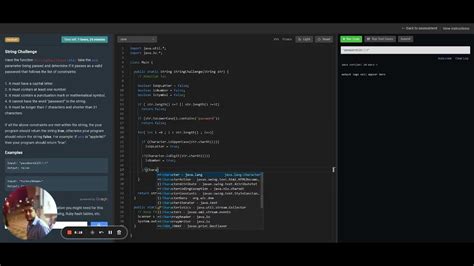Coderbyte Simple Password Java Youtube