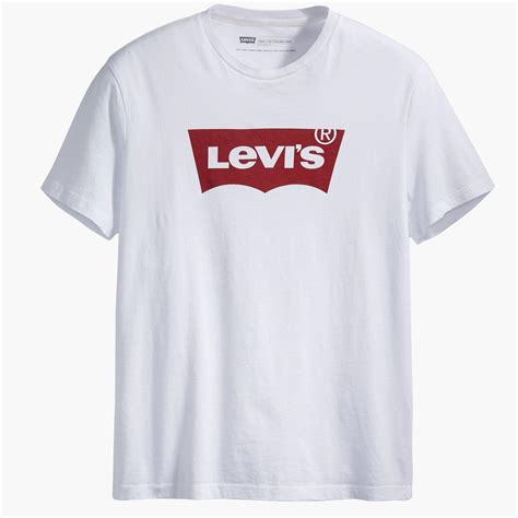 Levis® Retro Mod Indie Classic Batwing Logo T Shirt In White