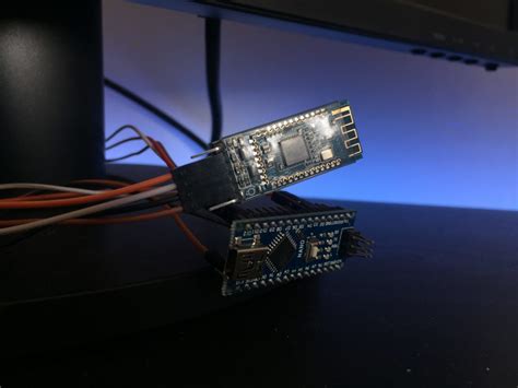 my desk led light apa102 arduino nano hm10 luca soldi