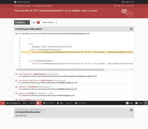 unable to render the registration form after the make registration form