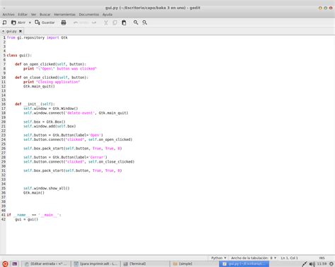 pygtk 3 mini tutorial de gui con python gtk 3