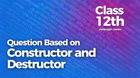 wb0101 part 2 questions based on constructor and