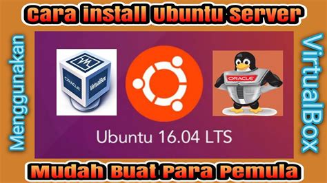 tutorial install linux ubuntu server operating