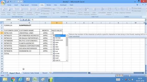 excel tips how to use sumproduct formula youtube