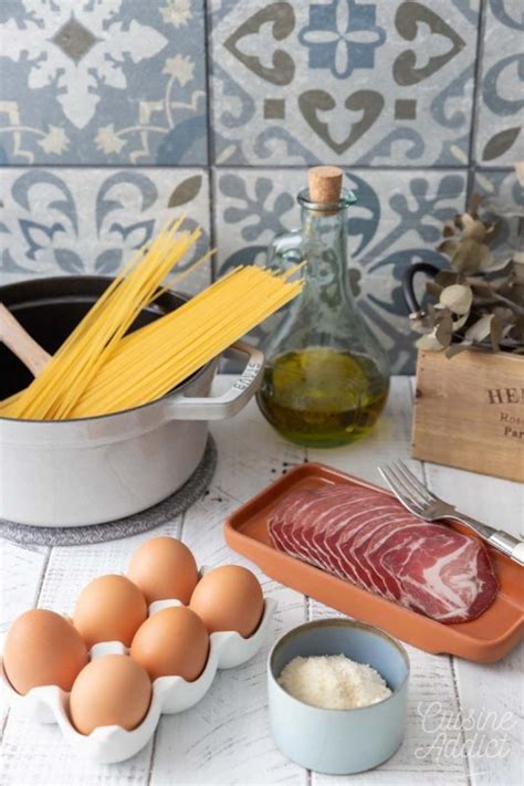 Spaghetti Carbonara La Vraie Recette Italienne Cuisine Addict