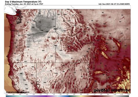 Millions To Face The Record Breaking Heat Dome Over The Pacific