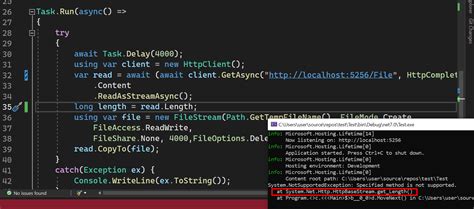 client cannot write more bytes to the buffer than the configured