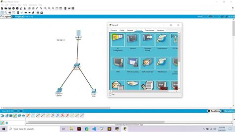 dhcp server configuration in cisco packet tracer youtube