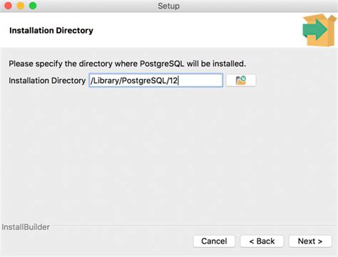installation of postgresql on mac os