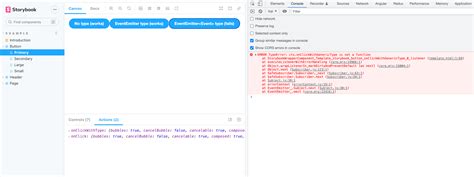 angular output events throw error in fresh storybook 6 5 0 alpha 22