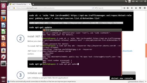 setting up core on linux gigi labs