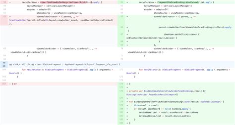 declarative lists on android with recyclerview