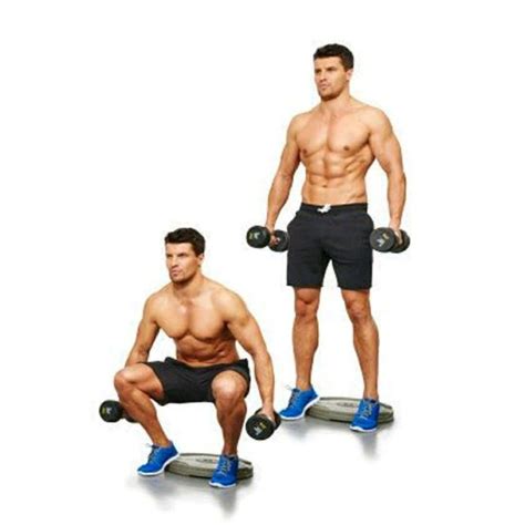 Cyclist Squat With Dumbbells By Reese Dawson Exercise How To Skimble