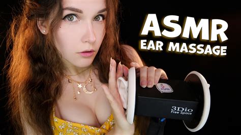 АСМР Массаж ушей Масло And Крем 👂💆‍♂️ Asmr Cream And Oil Ear Massage No