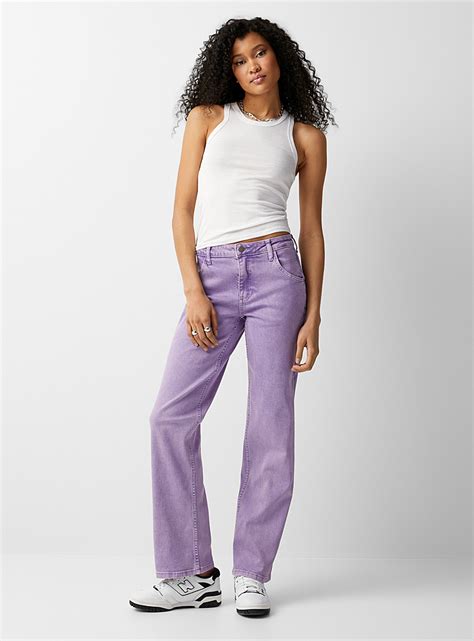 Faded Purple Carpenter Jean Guess High Rise Simons