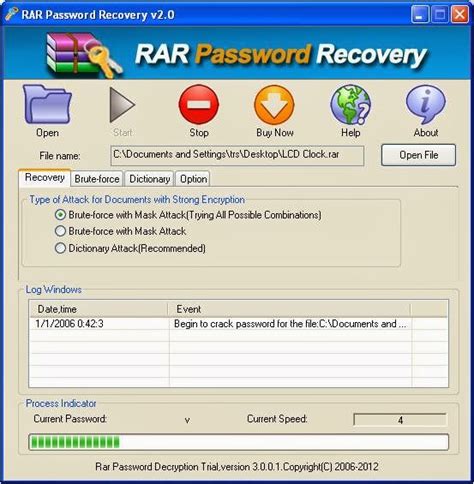 shareae password rar