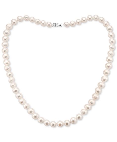 Effy Collection Effy® White Cultured Freshwater Pearl 7 Mm 18