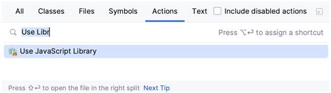 configure javascript libraries intellij idea documentation
