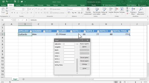 cÓmo ingresar datos a excel mediante un formulario youtube