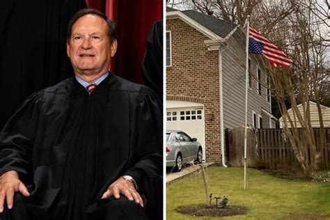 Display At Alitos Home Renews Questions Of Supreme Courts