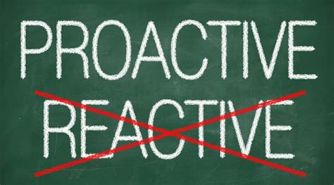 How To Be Proactive Not Reactive – Saguity