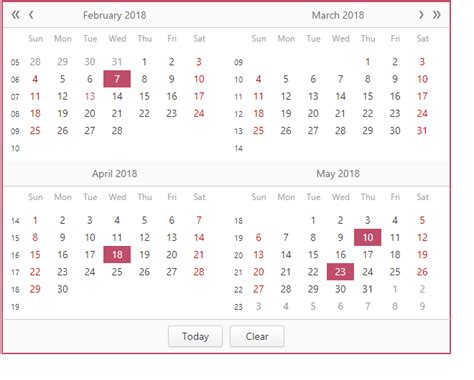 calendar asp mvc extensions devexpress documentation