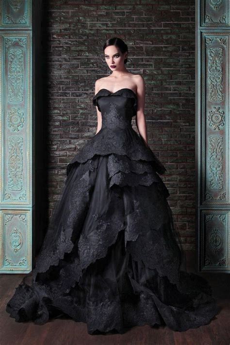 25 Astonishing Ideas Of Black Wedding Dresses The Best Wedding Dresses