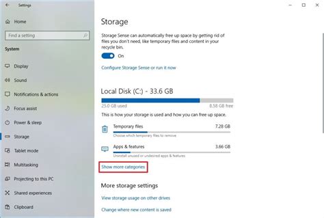 how to enable reserved storage on windows 10 pureinfotech