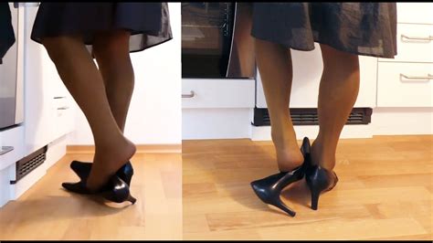 Kitchenwork With High Heels Youtube