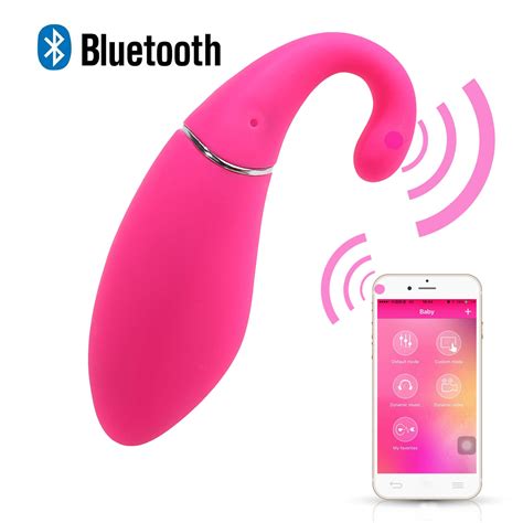 Bluetooth Smart Vibrator Smartphone App Remote Control Intelligent