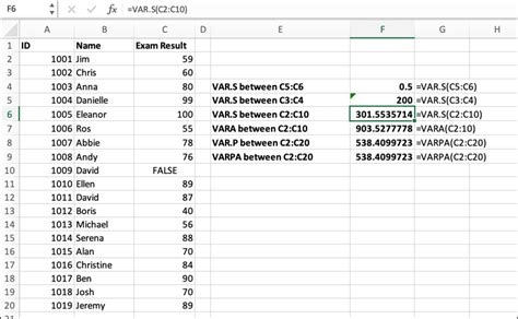 how to calculate variance in excel [step by step guide] 2022