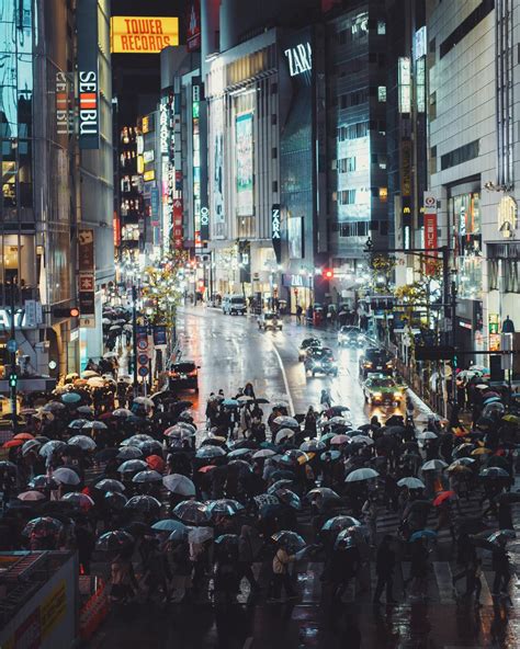 Itap Of Shibuya In The Rain R Itookapicture
