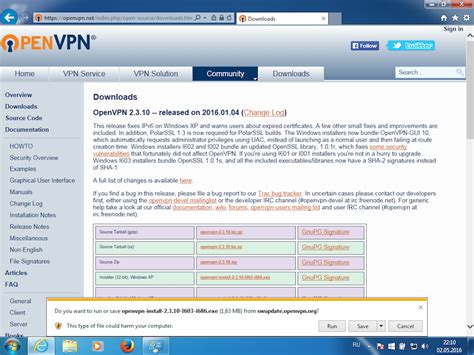how to setup openvpn gui windows all versions