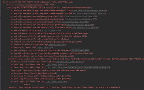 java lang noclassdeffounderror failed resolution of